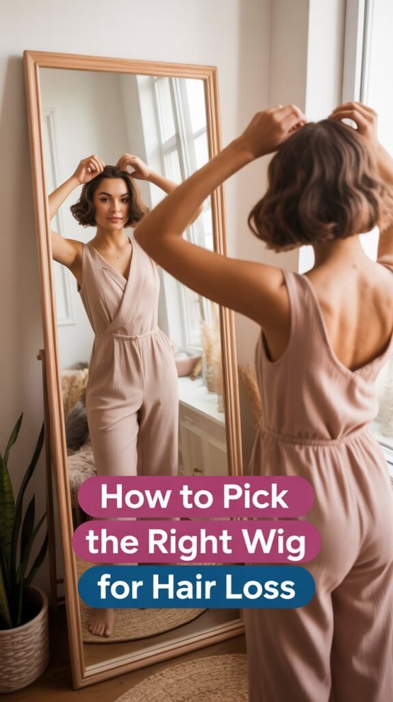 How to Pick the Right Wig for Hair Loss?